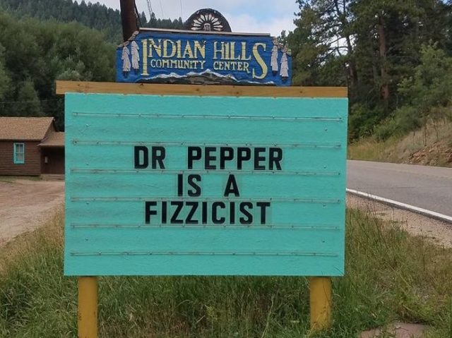 Someone writes funny signs in Colorado - 30 Pics – FunnyFoto - Page 24